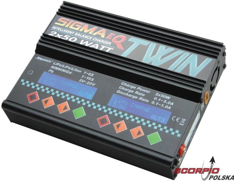 Ripmax Ładowarka Pro-Peak Sigma EQ Twin AC/DC ROIP3057EUR - Ceny i ...