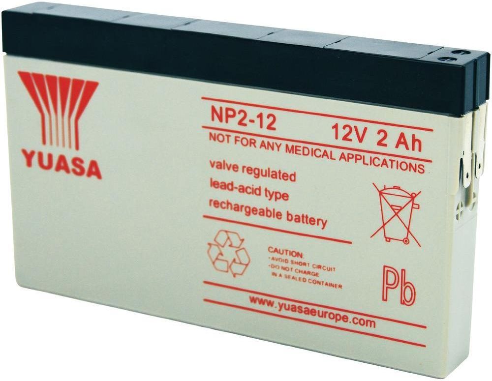 Akumulator żelowy AGM Yuasa NP2-12, 12 V, 2 Ah - Ceny i opinie - Ceneo.pl