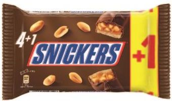Snickers Multi 250G 4+1 Pack - Ceny i opinie - Ceneo.pl