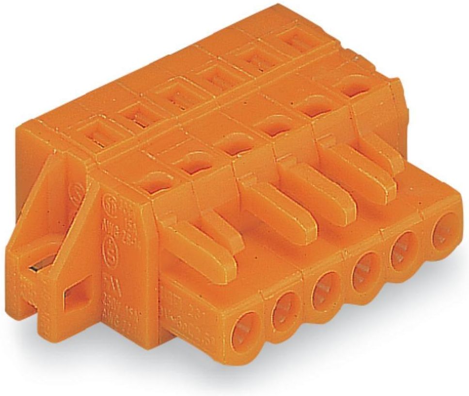 Wago Gniazdo Mcs-Midi Classic 13-Biegunowe Pomarańczowe Raster 5,08Mm ...