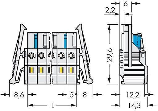 Wago Gniazdo Mcs-Midi Classic 3-Biegunowe Jasnoszare Raster 5Mm 721-103/037-000 - Opinie i ceny ...