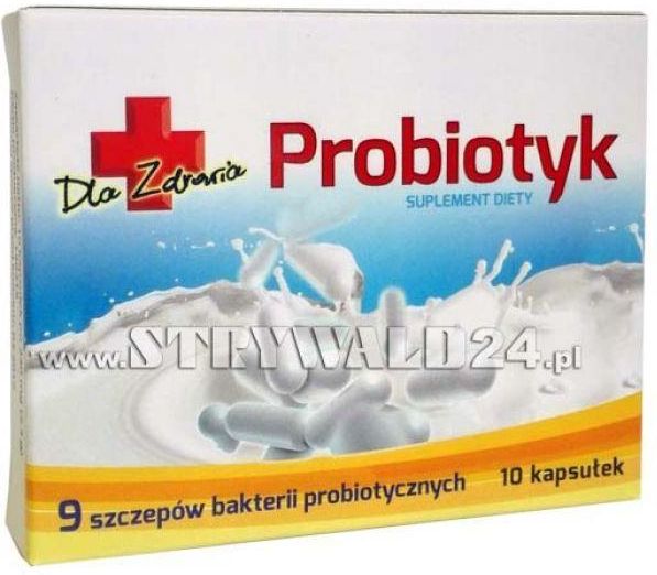 Dla Zdrowia Probiotyk 10 kaps. - Opinie i ceny na Ceneo.pl