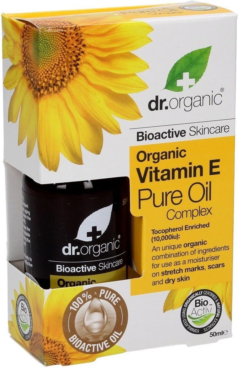 Dr. Organic Olejek z Organiczną Witaminą E 50ml - Opinie i ceny na Ceneo.pl
