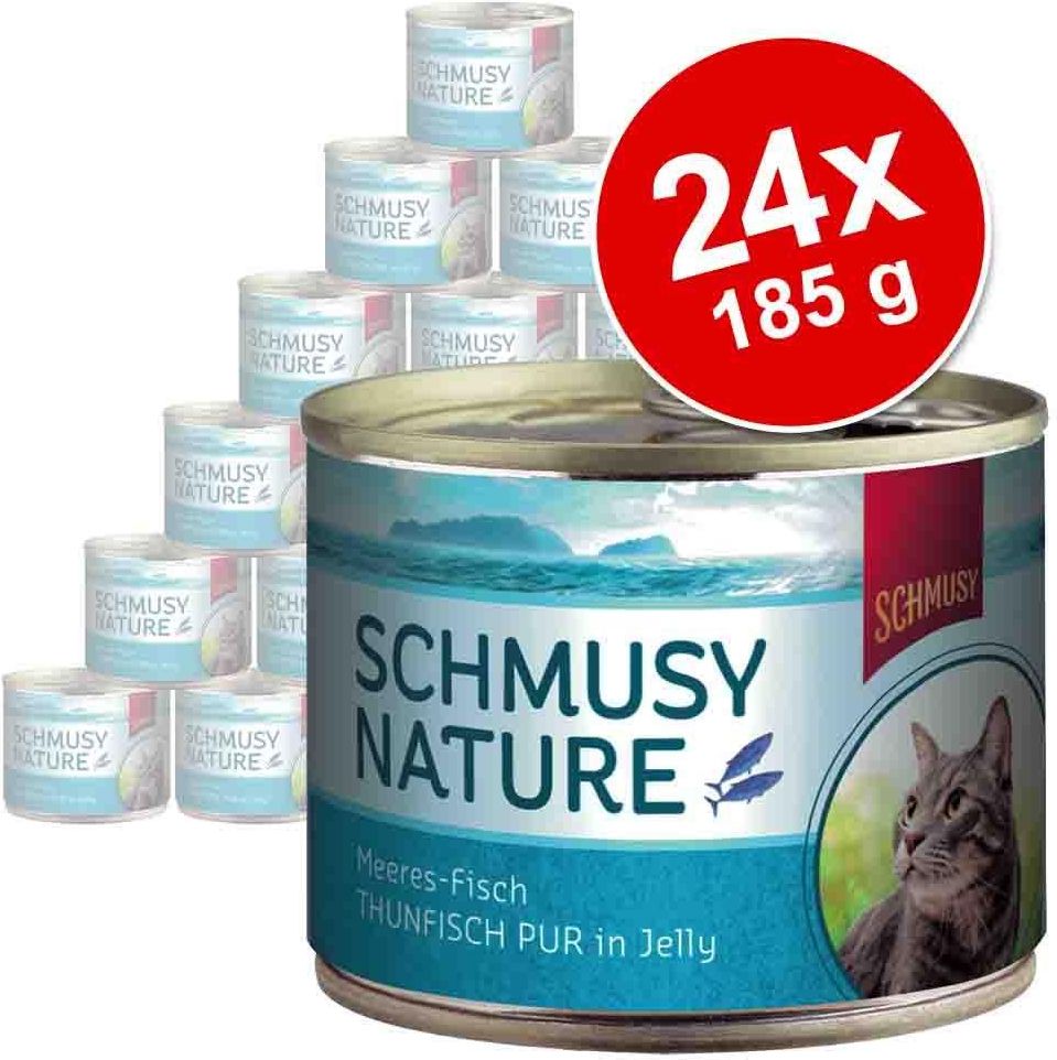 Karma Schmusy Nature Ryba Akara czerwona 24x185g - Ceny i opinie - Ceneo.pl