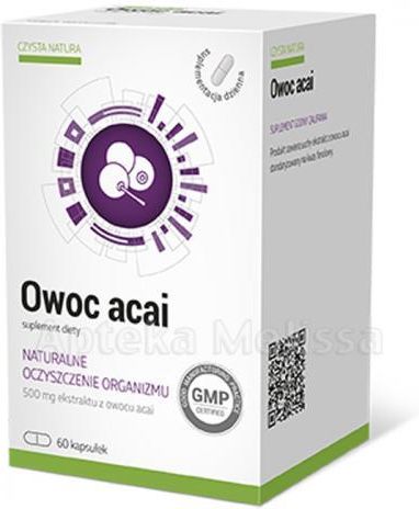 Ekovital Owoc acai 60 kaps. - Opinie i ceny na Ceneo.pl