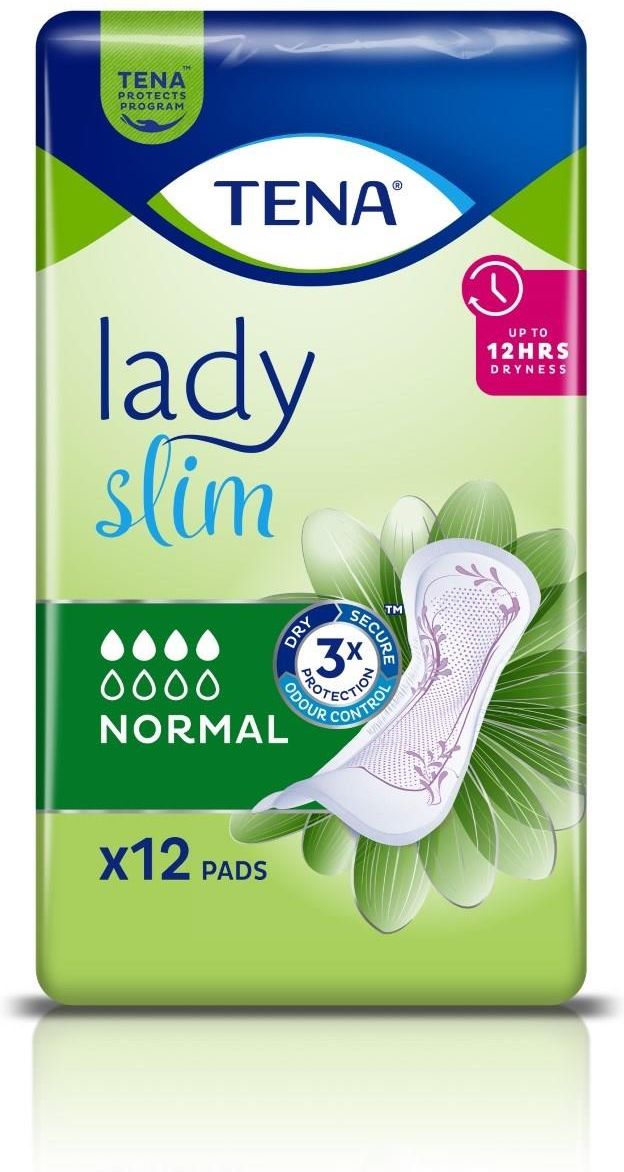 TENA Lady Slim Normal Wkładki dla Kobiet 12szt - Opinie i ceny na Ceneo.pl