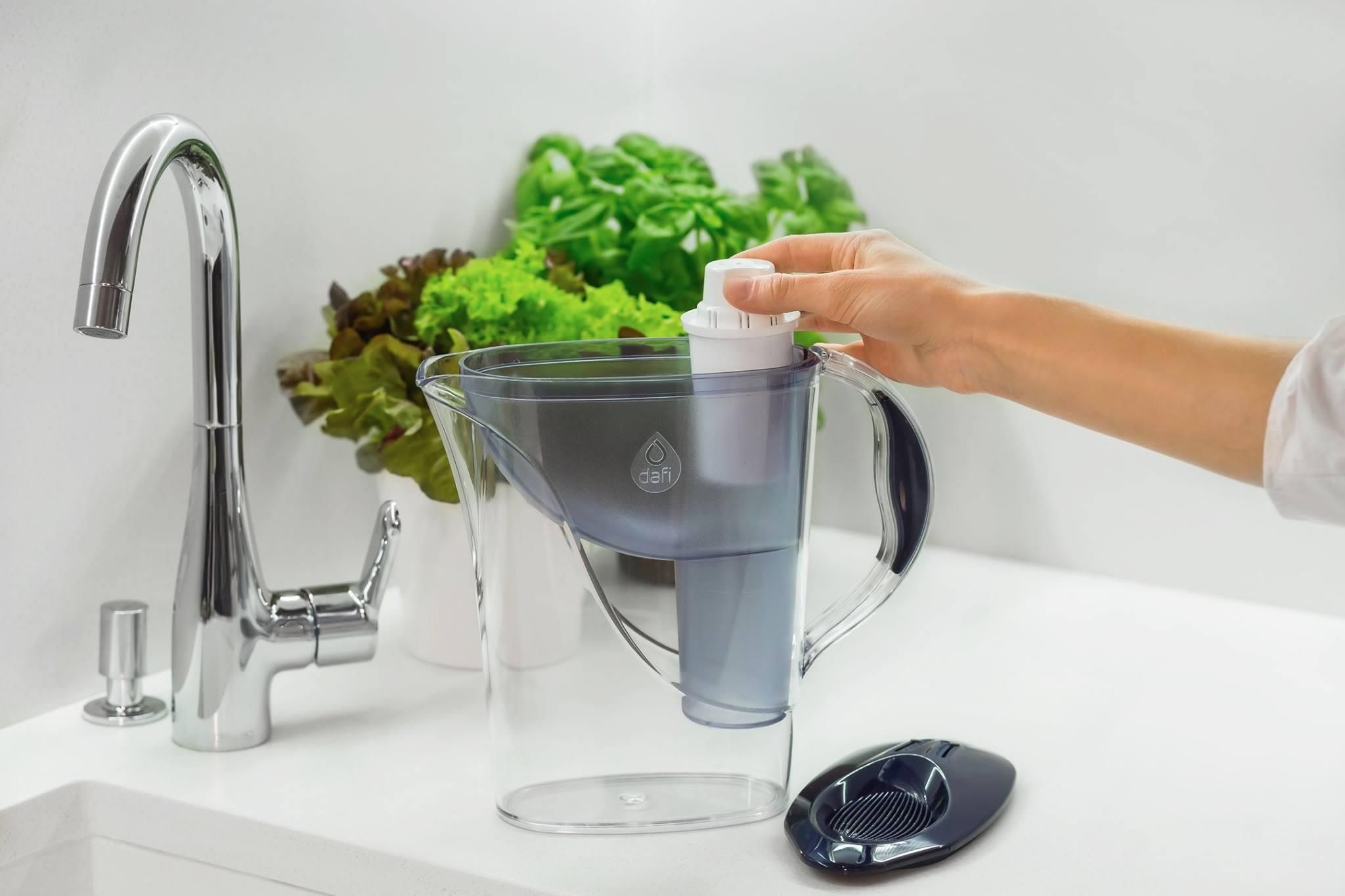 Dzbanek filtrujący Dafi ATRIA Classic 2,4L granatowy + 2 filtry Classic ...