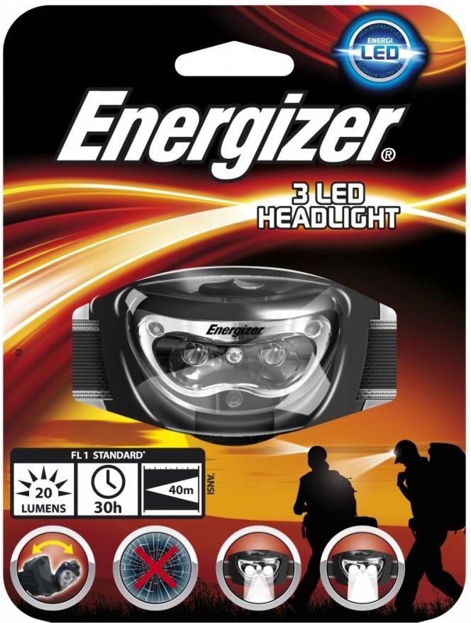 Latarka Energizer Headlight 3 LED 3AAA - Ceny i opinie - Ceneo.pl