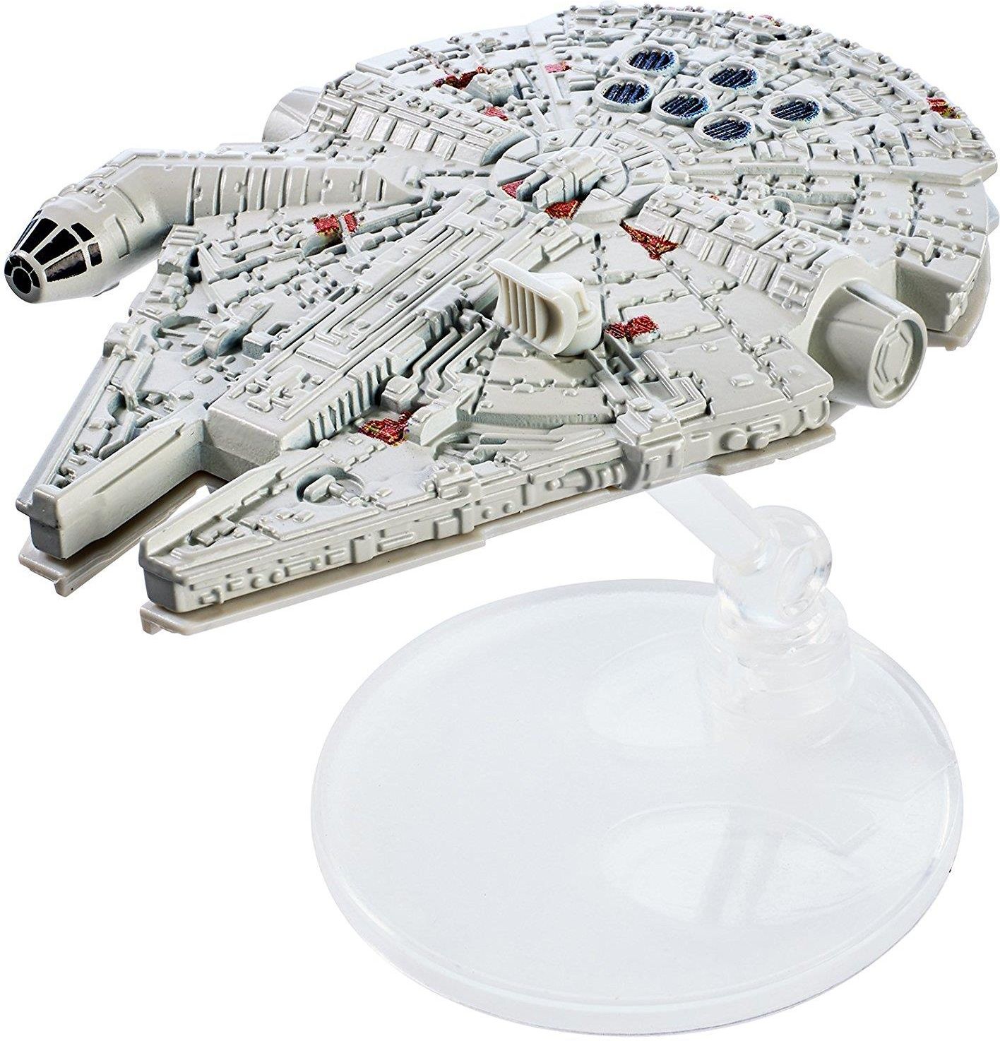 Mattel Hot Wheels Star Wars Millenium Falcon statek kosmiczny z ...