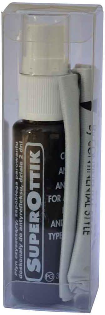 Serv Optic SuperOttik Płyn do czyszczenia w komplecie z mikrofazą 33ml ...