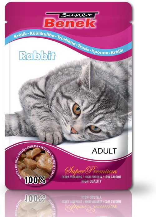 Karma CERTECH Super Benek z kawałkami królika w sosie 24x100g - Ceny i opinie - Ceneo.pl