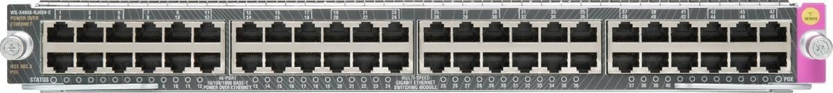 Cisco Catalyst 4500 E-Series 48-Port PoE+ Ready 10/100/1000(RJ45) (WS ...