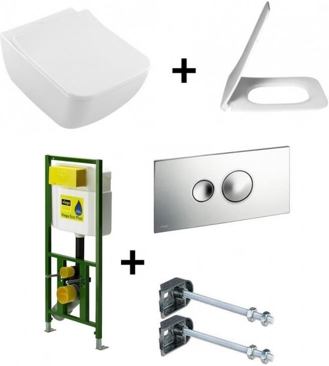 Zestaw podtynkowy Villeroy&Boch Venticello 37,5x56 DirectFlush ...