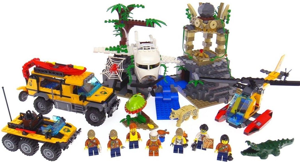 LEGO City 60161 Jungle Explorers Baza W Dżungli - ceny i opinie - Ceneo.pl