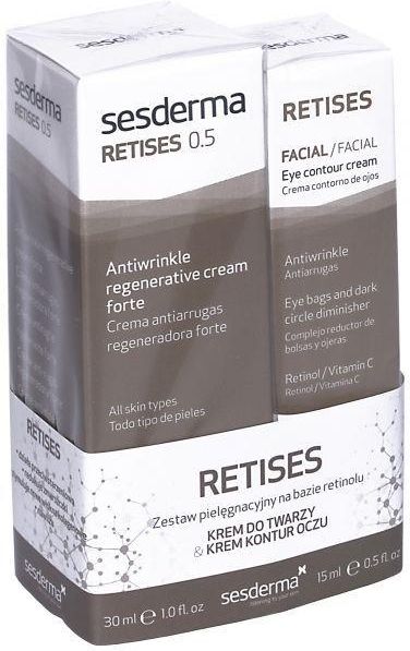 Zestaw Sesderma Retises 0,5% Forte 30ml + Retises 0,05% 15ml - Opinie i ...
