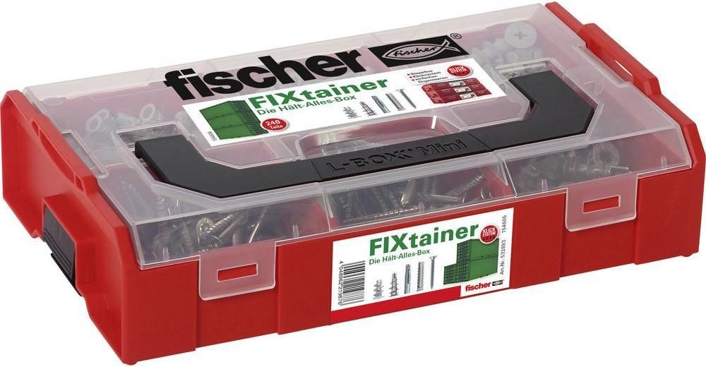 Fischer Pudełko z kołkami i śrubami FIXtrainer 240 części 532893 ...