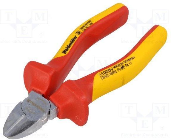 Weidmueller Szczypce boczne 140 mm DIN EN 60900 DIN ISO 5749 62 HRC ...