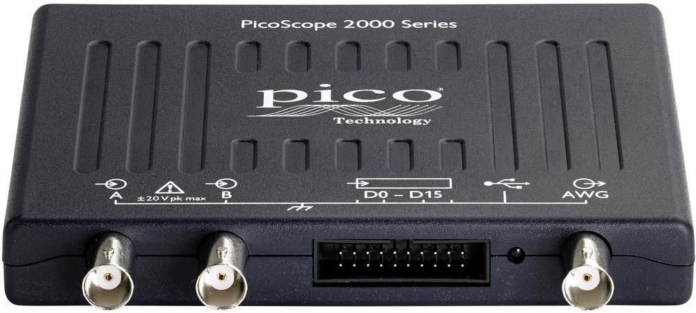Pico Oscyloskop komputerowy USB PicoScope 2205A MSO 25 MHz 2- kanałowy ...