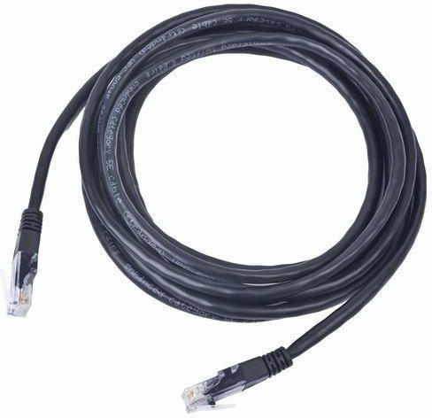 Gembird Patchcord Cat.6 UTP 5m Czarny (PP6U5MBK) - Opinie i ceny na Ceneo.pl