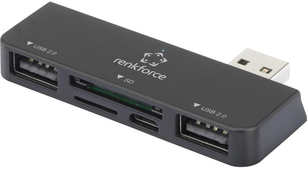 Hub USB Renkforce Hub do Microsoft Surface 2xmicroUSB 2.0 Czarny ...