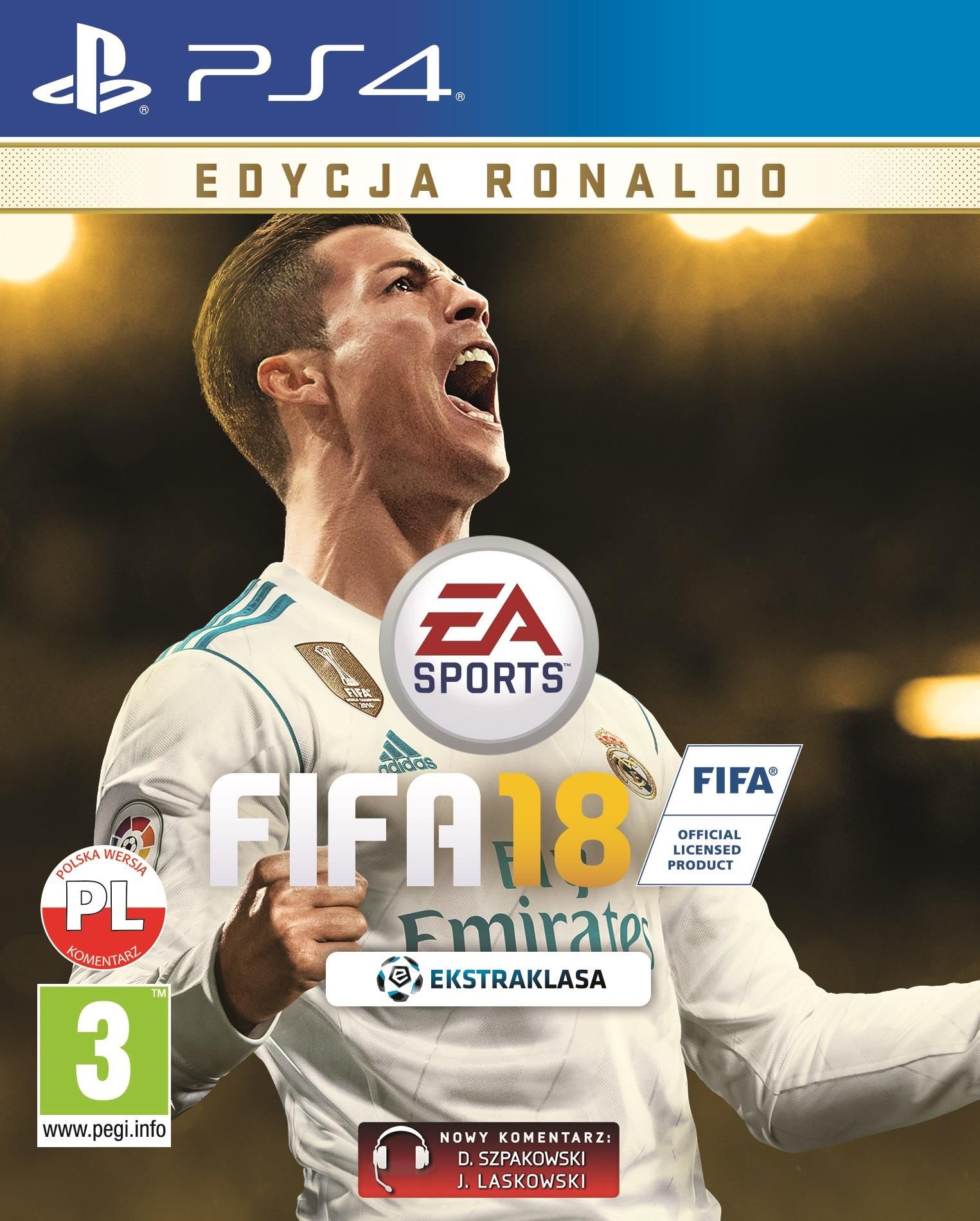 Fifa 18 Edycja Ronaldo (Gra PS4) - Ceny i opinie - Ceneo.pl