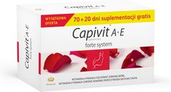 Capivit A+E forte system 70+20 kaps. - Opinie i ceny na Ceneo.pl