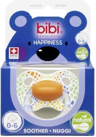 Bibi Swiss Smoczek Ortodontyczny Uspokajający Wild Baby Pomarańczowy ...