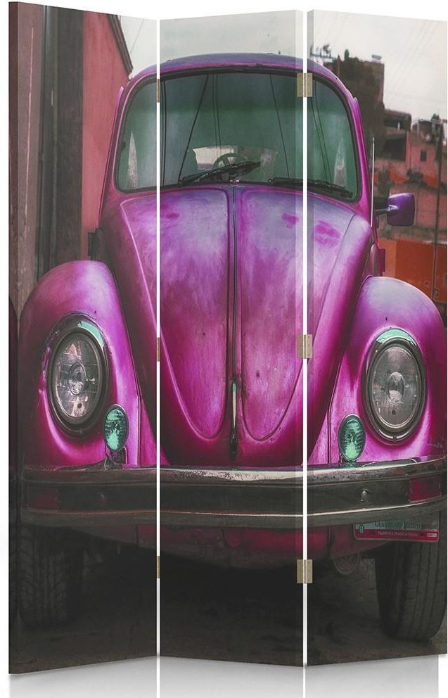 Canvas Stary garbus 2, Parawan pokojowy dwustronny obrotowy 360° na ...