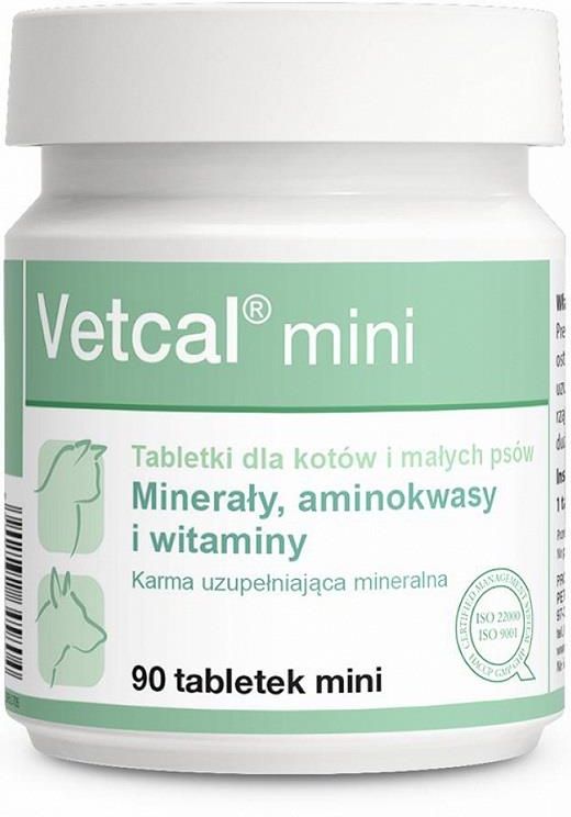 DOLFOS Vetcal mini dla kotów i małych psów uzupełnieni diety dla ...