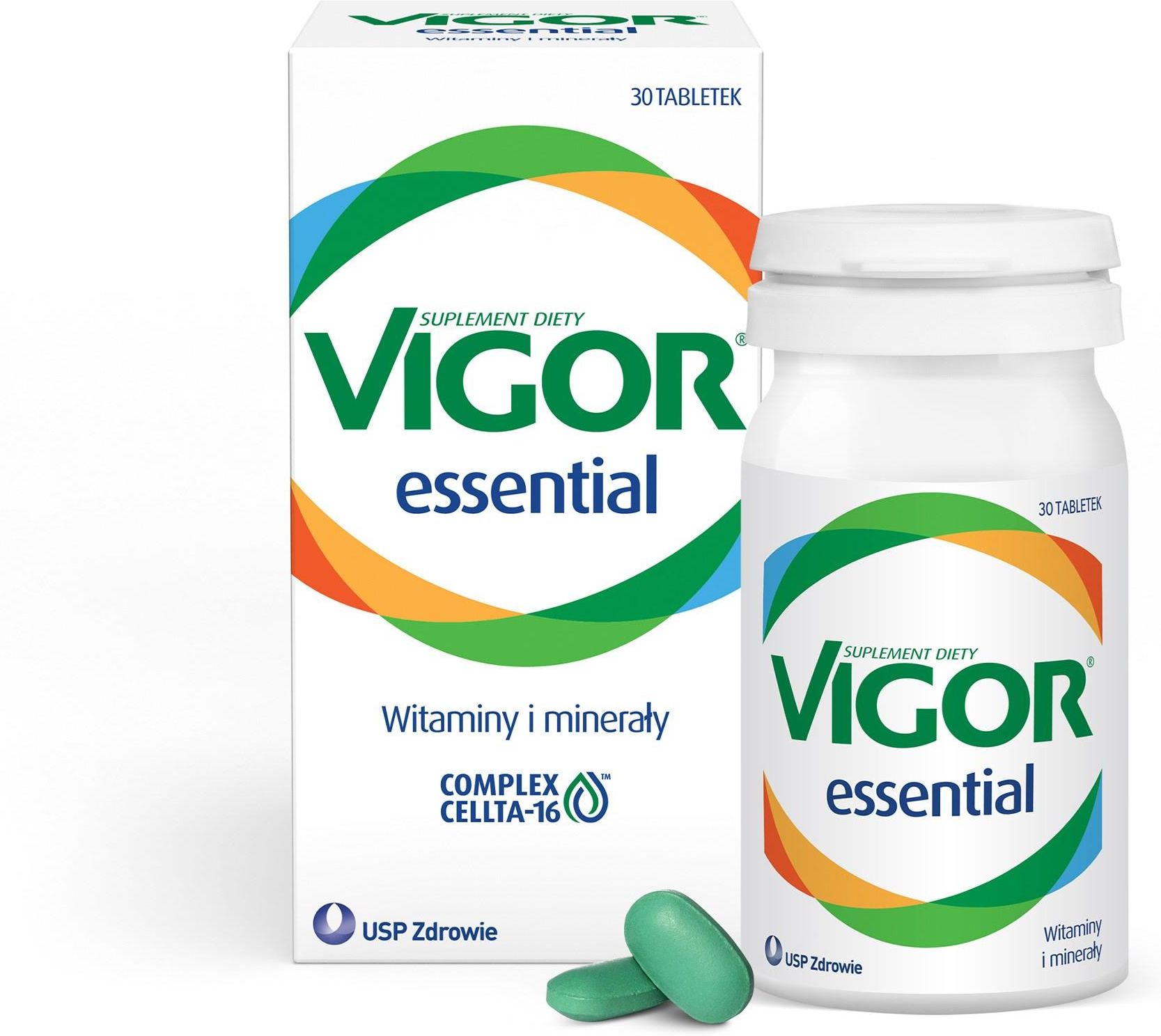 Tabletki VIGOR Essential 30 szt. - Opinie i ceny na Ceneo.pl