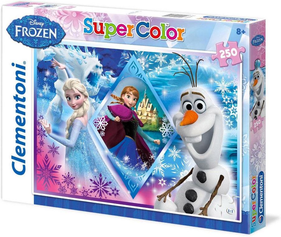 Clementoni Super Color Puzzle Kraina Lodu 250El. (29711) - Ceny i ...