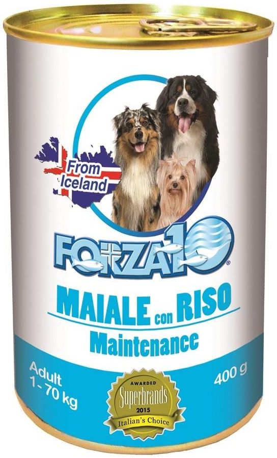 Karma Forza10 Maintenance Pasztet Wieprzowina I Ryż 400G - Ceny i opinie - Ceneo.pl