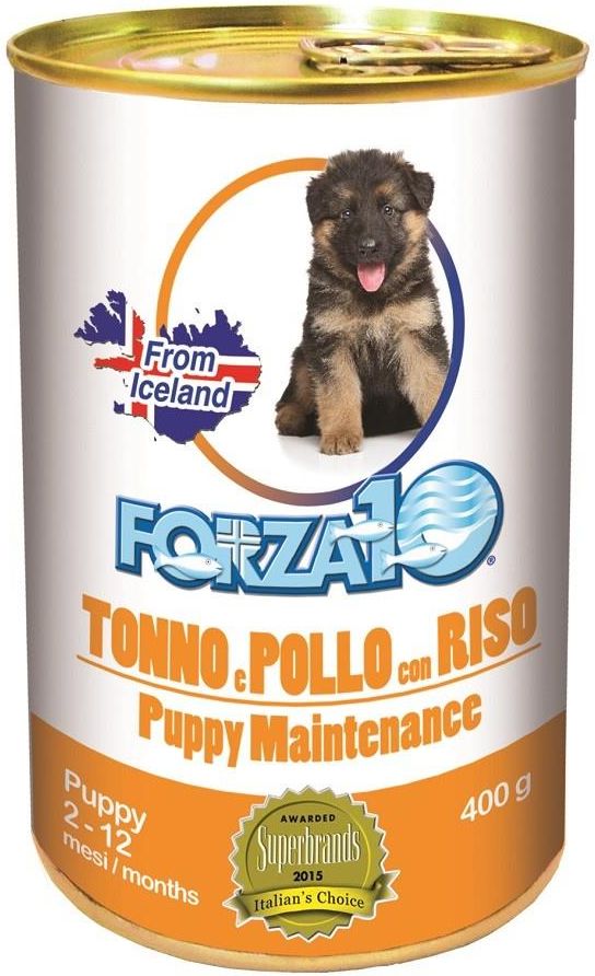 Karma Forza10 Maintenance Puppy pasztet tuńczyk z kurczakiem 400g - Ceny i opinie - Ceneo.pl