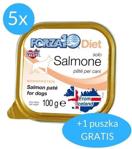 Karma Forza10 Solo Diet Łosoś 6X100G - Ceny i opinie - Ceneo.pl