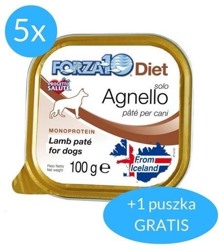 Karma Forza10 Solo Diet Jagnięcina 6X100G - Ceny i opinie - Ceneo.pl