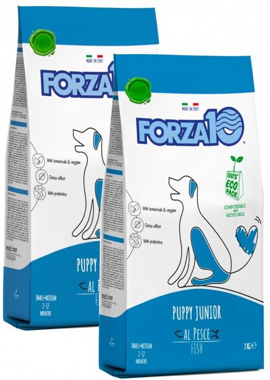 Karma Forza10 Puppy Junior Ryba Małe I Średnie Rasy 2X2Kg - Ceny i opinie - Ceneo.pl