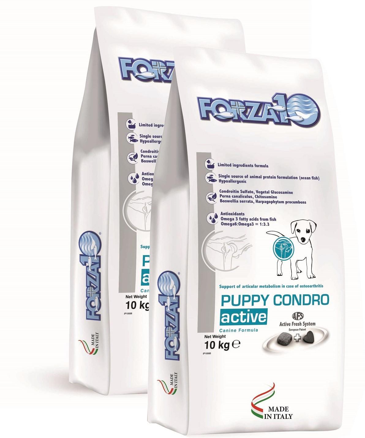 Karma Forza10 Puppy Condro Active 2X10Kg - Ceny i opinie - Ceneo.pl