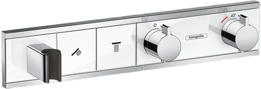 Bateria Hansgrohe RainSelect chrom/biały 15355400 - Baterie Wannowo ...