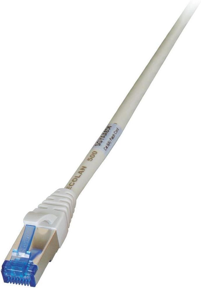 EFB Elektronik LAN RJ45 S/FTP cat.6A 20m Szary (K5535GR20) - Opinie i ceny na Ceneo.pl