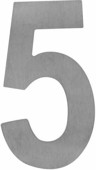 Cyfra 5 samoprzylepna 100 mm inox (csb05) - Opinie i atrakcyjne ceny na ...
