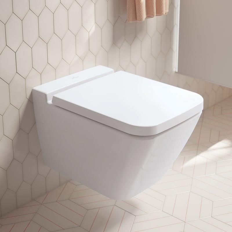 Miska WC Villeroy&Boch Finion 37,5x56 mm bez kołnierza wewnętrznego ...