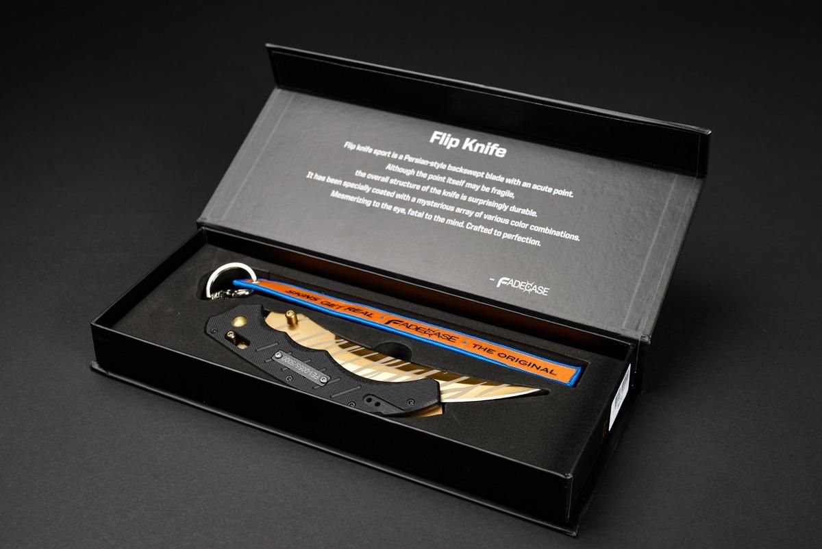 Fadecase Flip Knife Elite Tiger Tooth - Ceny i opinie - Ceneo.pl