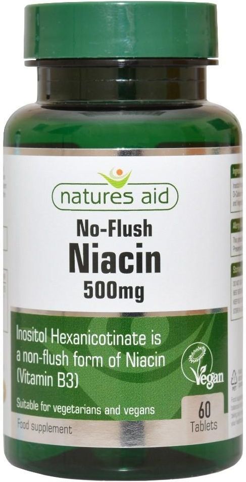 Natures Aid Witamina B3 Niacyna 500mg 60 tabl. - Opinie i ceny na Ceneo.pl
