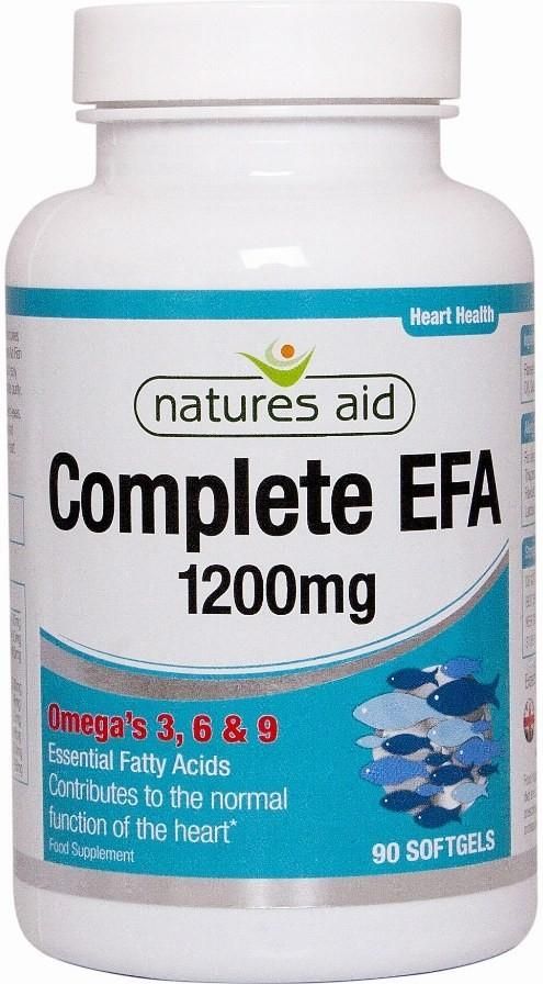 Natures Aid Kwasy Omega 3-6-9 Complete Efa 1200mg 90 kaps. - Opinie i ...