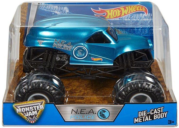 Mattel Hot Wheels Monster Jam Nea Police (Bhp37/Drr79) - Ceny i opinie ...