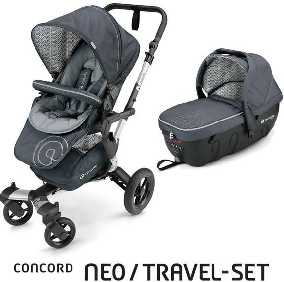 Wózek Concord Neo Travel-Set Graphite Grey Głęboko-Spacerowy - Ceny i ...