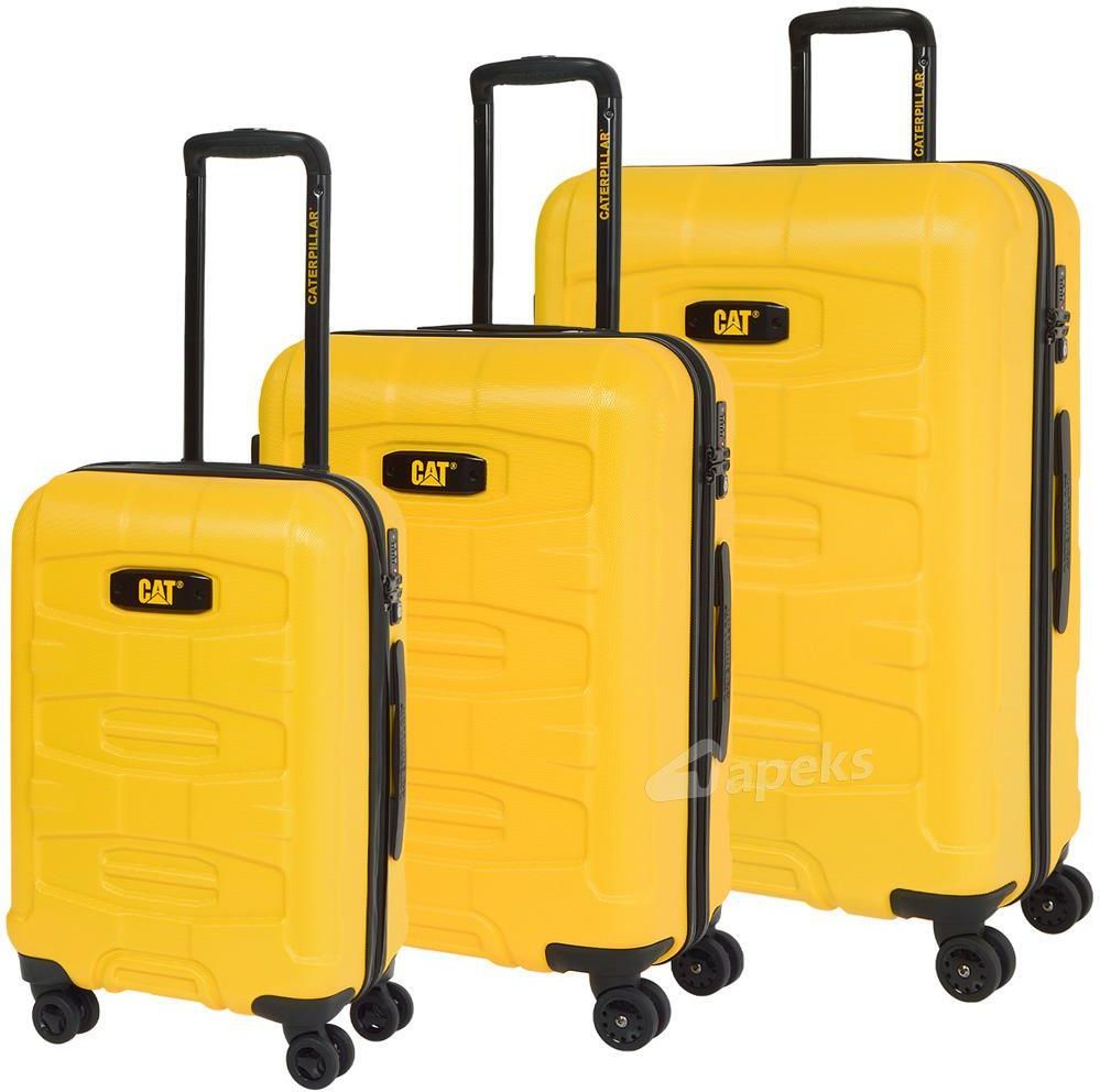 CAT Caterpillar Tank zestaw walizek / komplet - żółty - Ceny i opinie ...