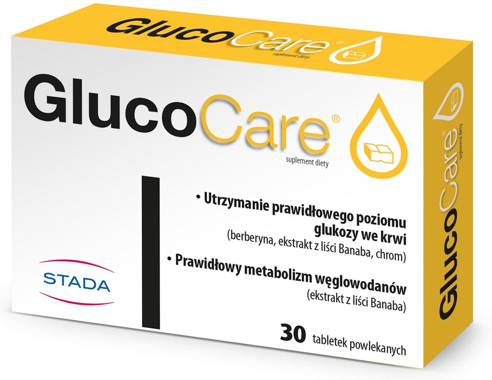 Stada GlucoCare 30 tabl - Opinie i ceny na Ceneo.pl