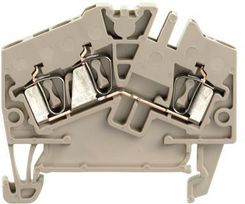 Weidmuller Złączka Szynowa Bezpiecznikowa 3-Przewodowa 2,5Mm2 Beżowa ...