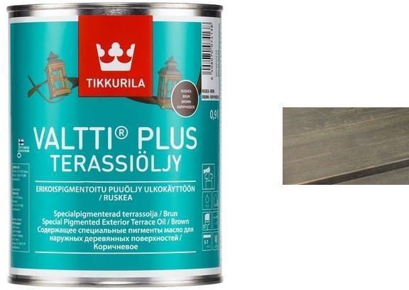 Tikkurila Valtti Plus Terrace Oil Olej Do Drewna, Szary, 2.7L - Opinie ...